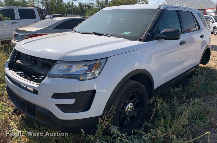2017 Ford Explorer Police Interceptor SUV in Purcell, OK | Item MR9441 ...
