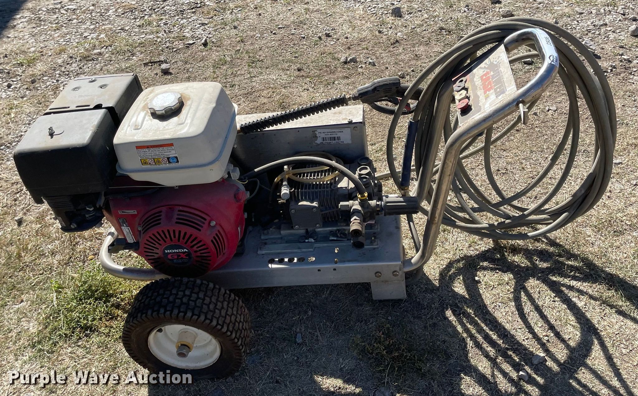Power Ease pressure washer in Norton, KS | Item JD9285 sold | Purple Wave