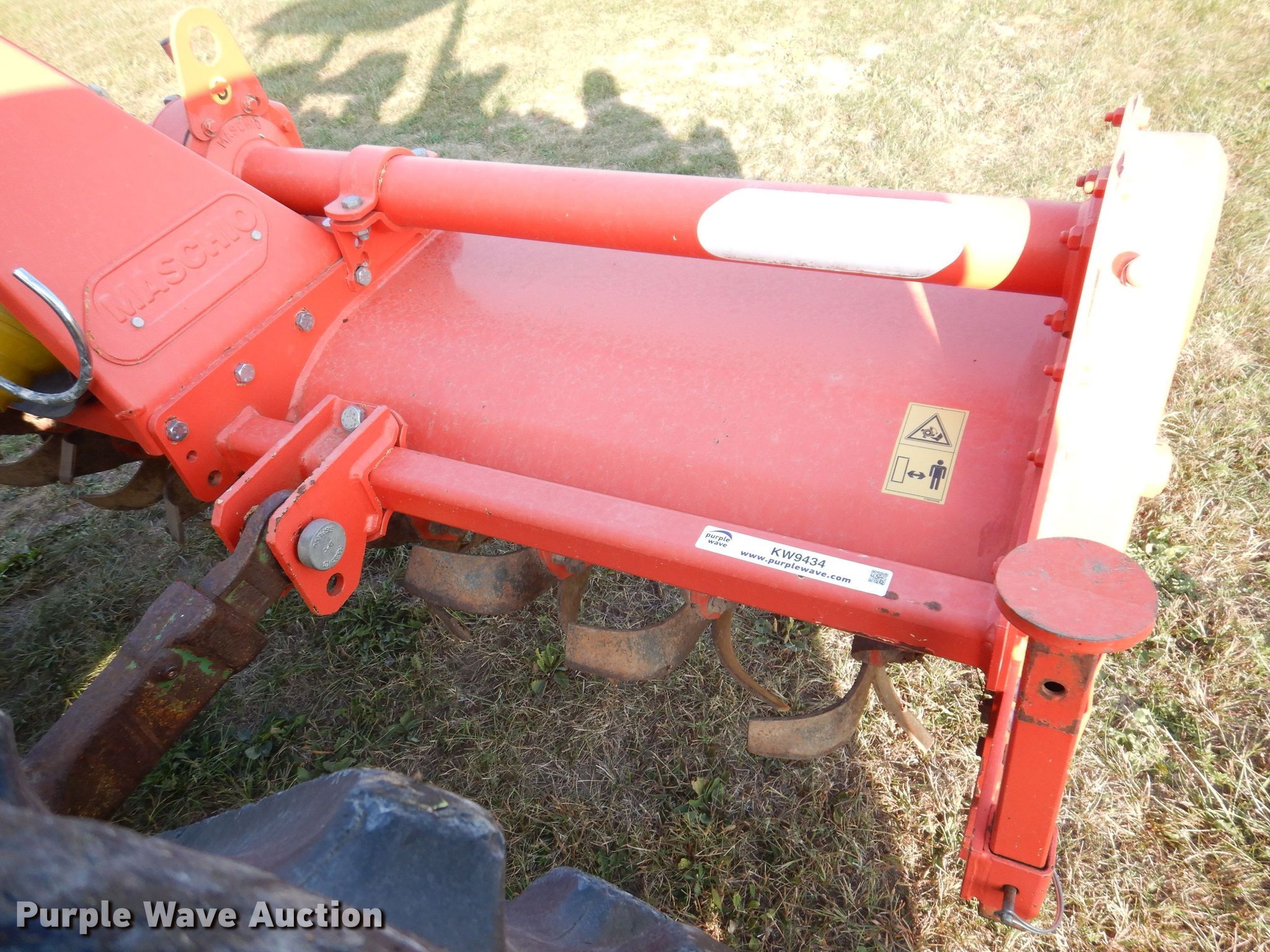 Maschio 205 rototiller in Thayer, IA | Item KW9434 sold | Purple Wave
