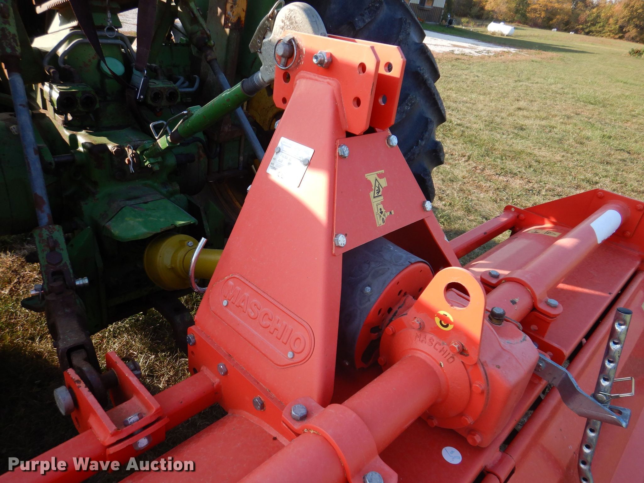 Maschio 205 rototiller in Thayer, IA | Item KW9434 sold | Purple Wave