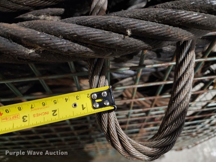 Cable slings in Kansas City, MO | Item DM4762 sold | Purple Wave