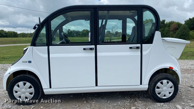 2018 Polaris Gem e4 electric vehicle in Collinsville, OK | Item JW9445 sold | Purple Wave