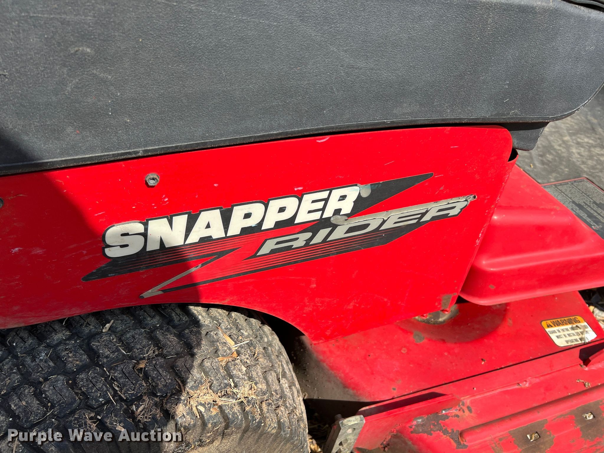 Snapper Z-Rider ZTR lawn mower in Pittsburg, KS | Item HX9953 sold ...