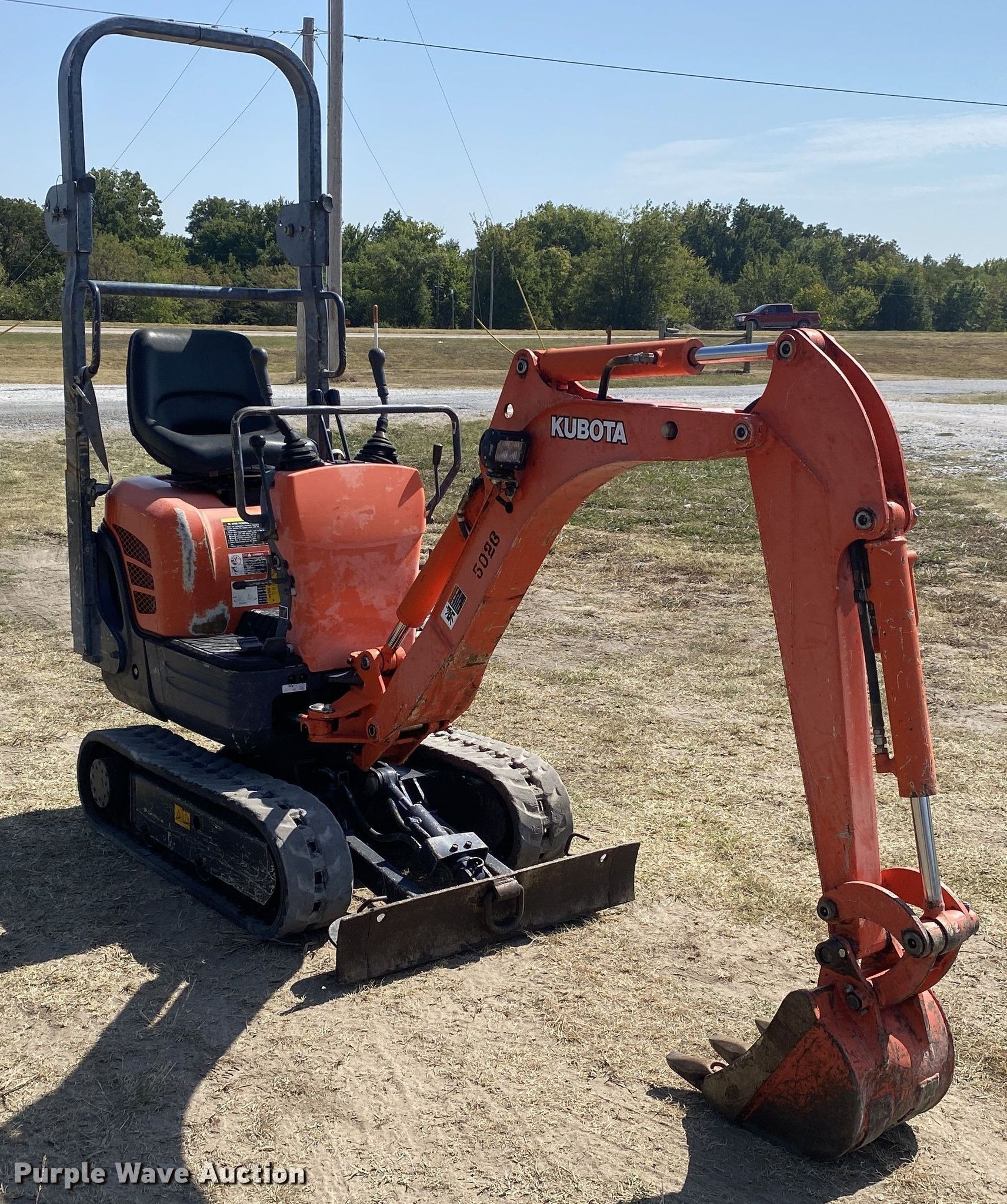 2009 Kubota K008-3 mini excavator in Collinsville, OK | Item JW9368 ...