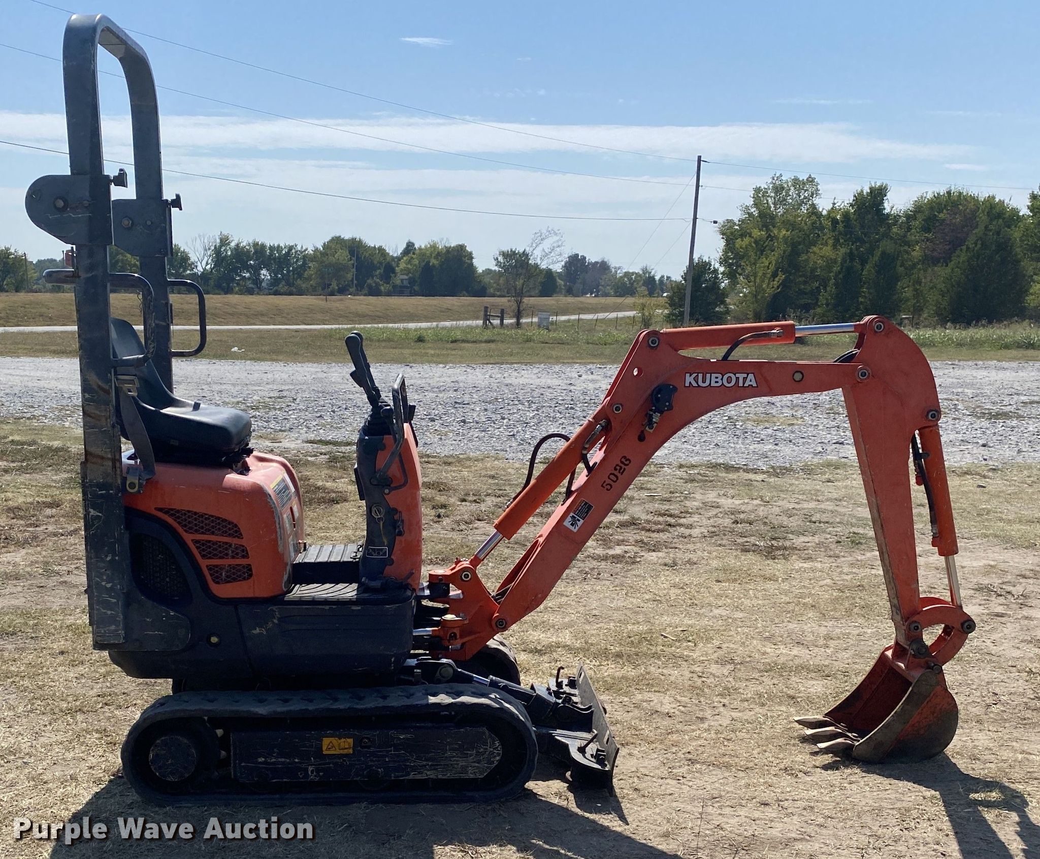 2009 Kubota K008-3 mini excavator in Collinsville, OK | Item JW9368 ...