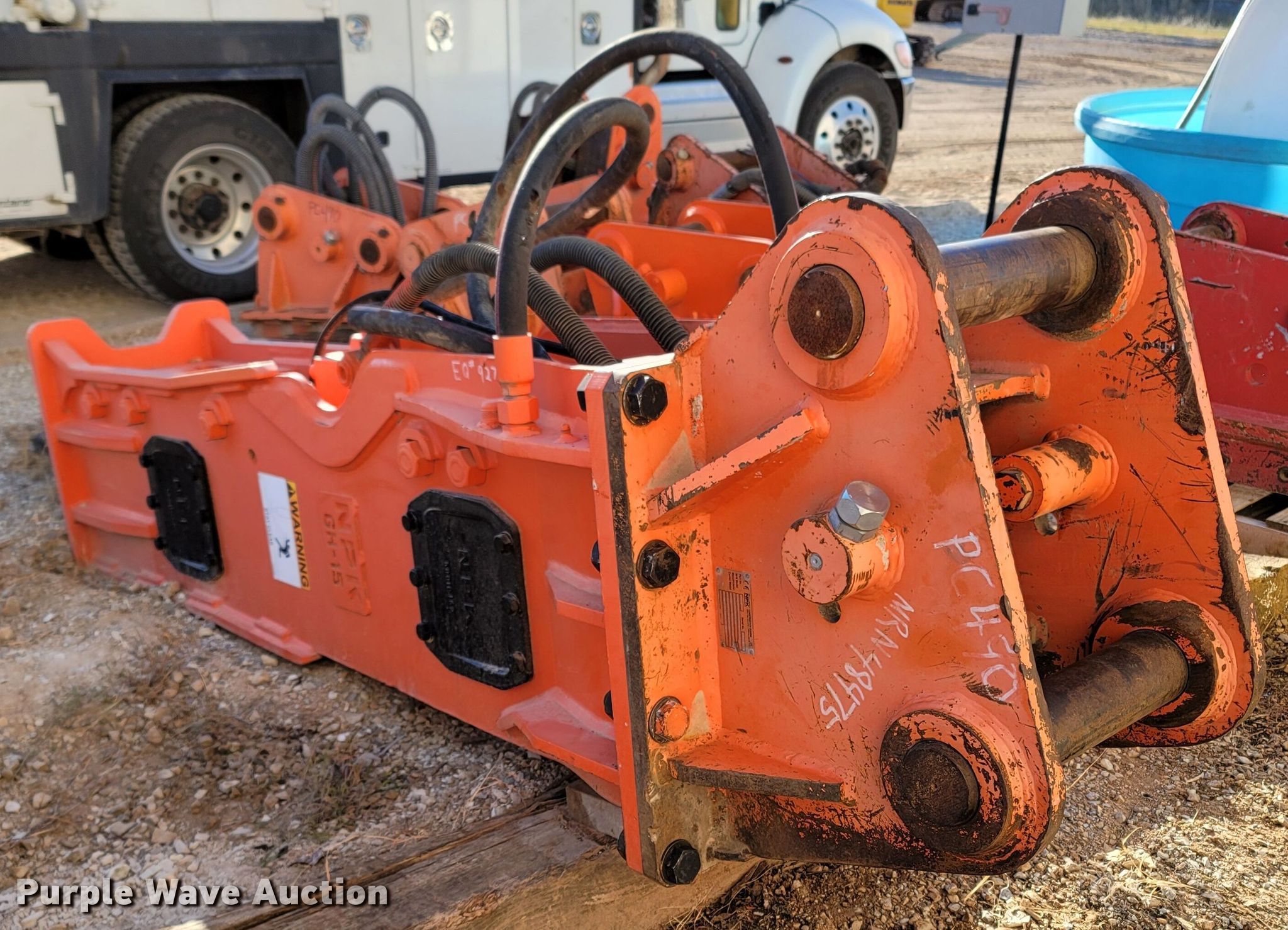 NPK GH-15 breaker in Springfield, MO | Item LN9685 sold | Purple Wave
