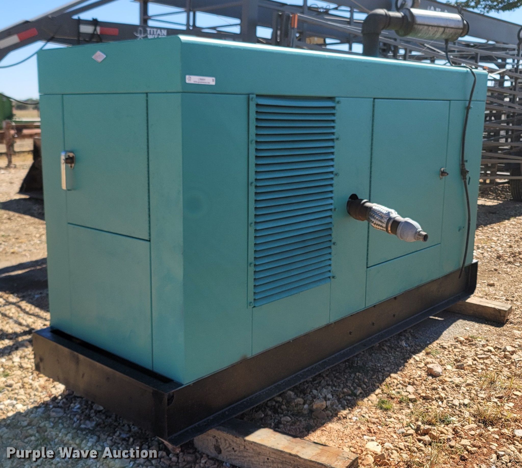 Mecelec generator in Cassville, MO | Item LN9691 sold | Purple Wave