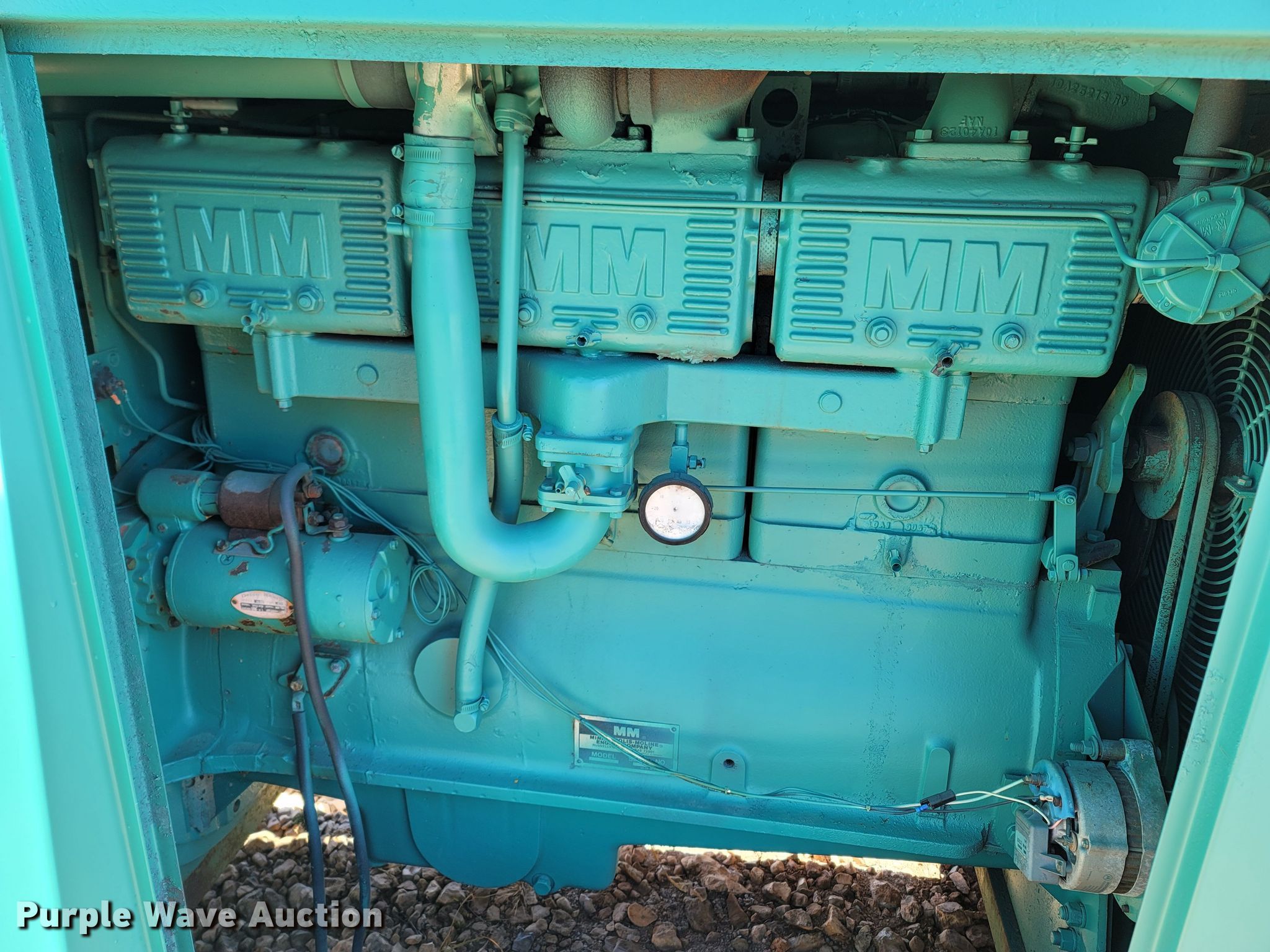 Mecelec generator in Cassville, MO | Item LN9691 sold | Purple Wave