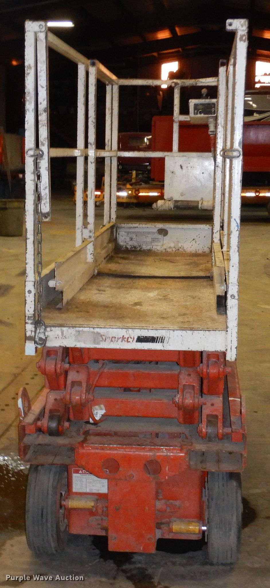 1994 Snorkel SL20 scissor lift in Craig, CO | Item MR9624 sold | Purple ...