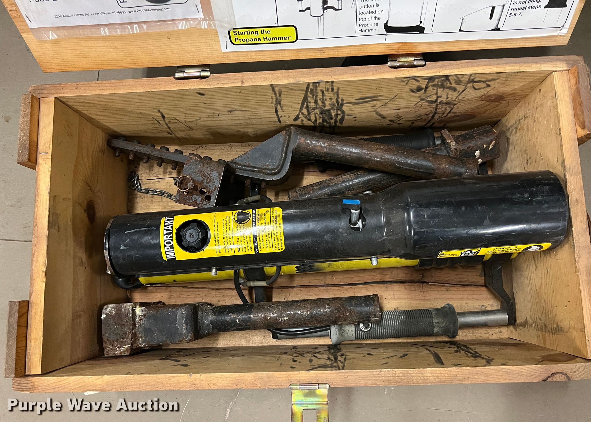Tippman propane hammer/post driver in Pittsburg, KS | Item KF9835 sold ...