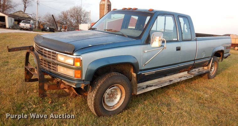 1990 Chevrolet K2500 Ext. Cab pickup truck in Stanhope, IA | Item ...