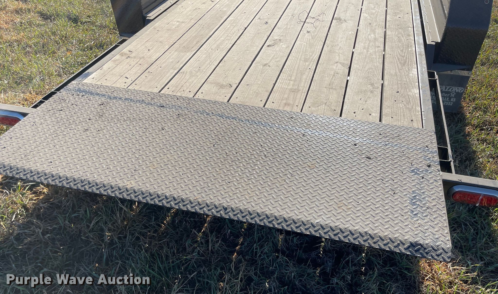 2017 Rafter M Trailers Travalong tilt deck equipment trailer in Blue ...