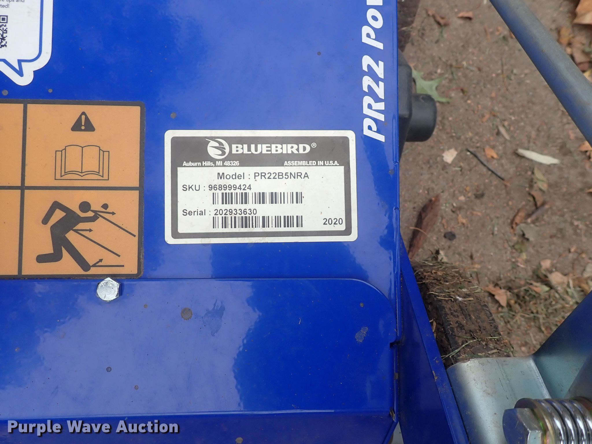 2020 Blue Bird PR22 power rake in Halstead, KS | Item DQ3094 sold ...