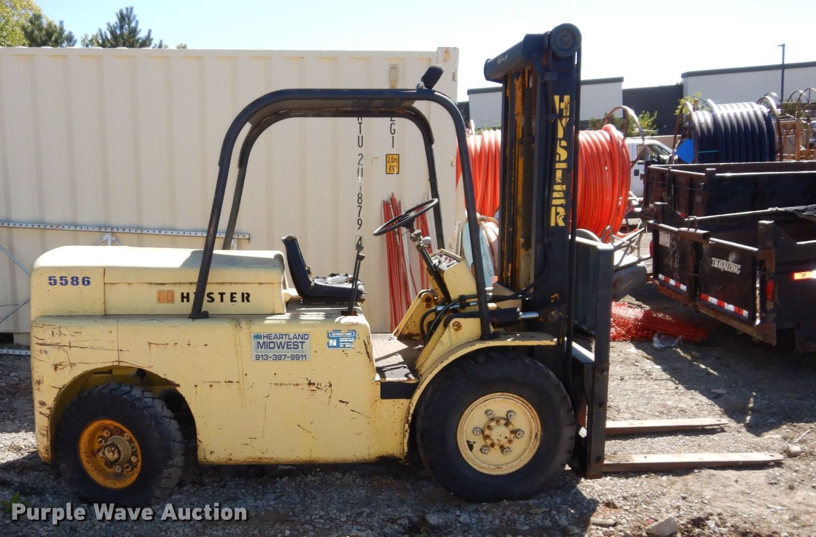 Hyster 194A forklift in Olathe, KS | Item DS1431 sold | Purple Wave