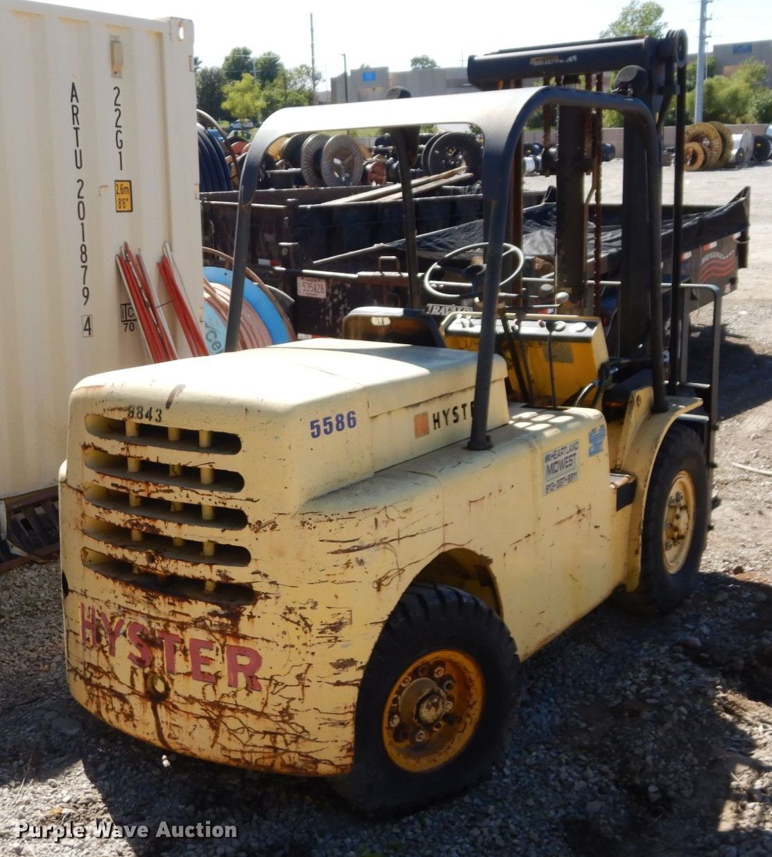 Hyster 194A forklift in Olathe, KS | Item DS1431 sold | Purple Wave