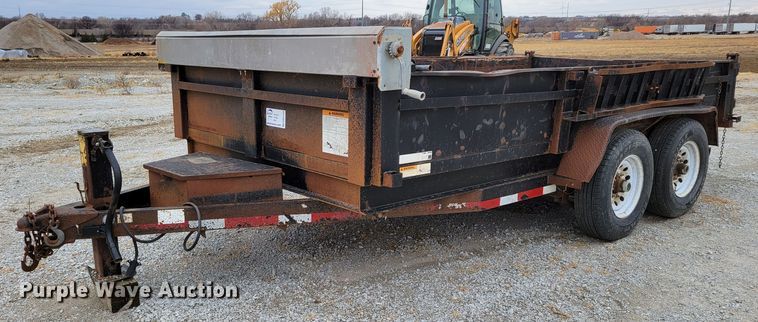 2014 Carry-On dump trailer in Lincoln, NE | Item DM8104 sold | Purple Wave