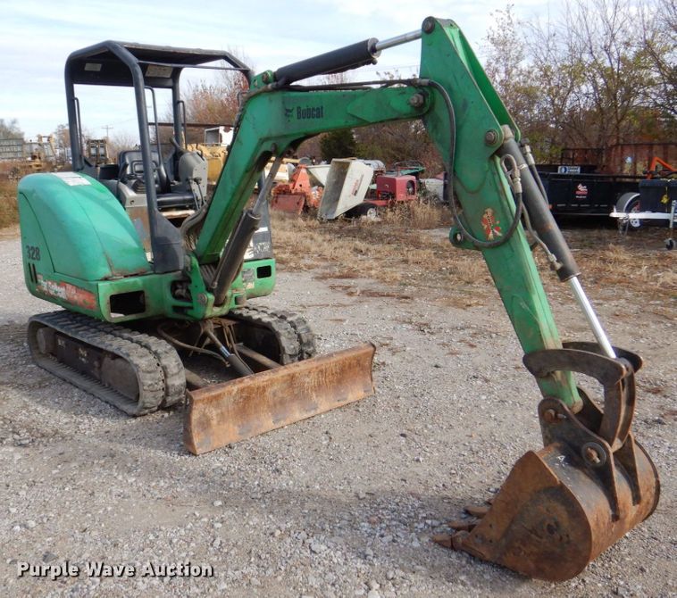 2005 Bobcat 328G mini excavator in Mount Pleasant, IA | Item MJ9800 ...