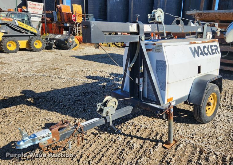 2005 Wacker light plant in Overland, MO | Item MK9477 sold | Purple Wave
