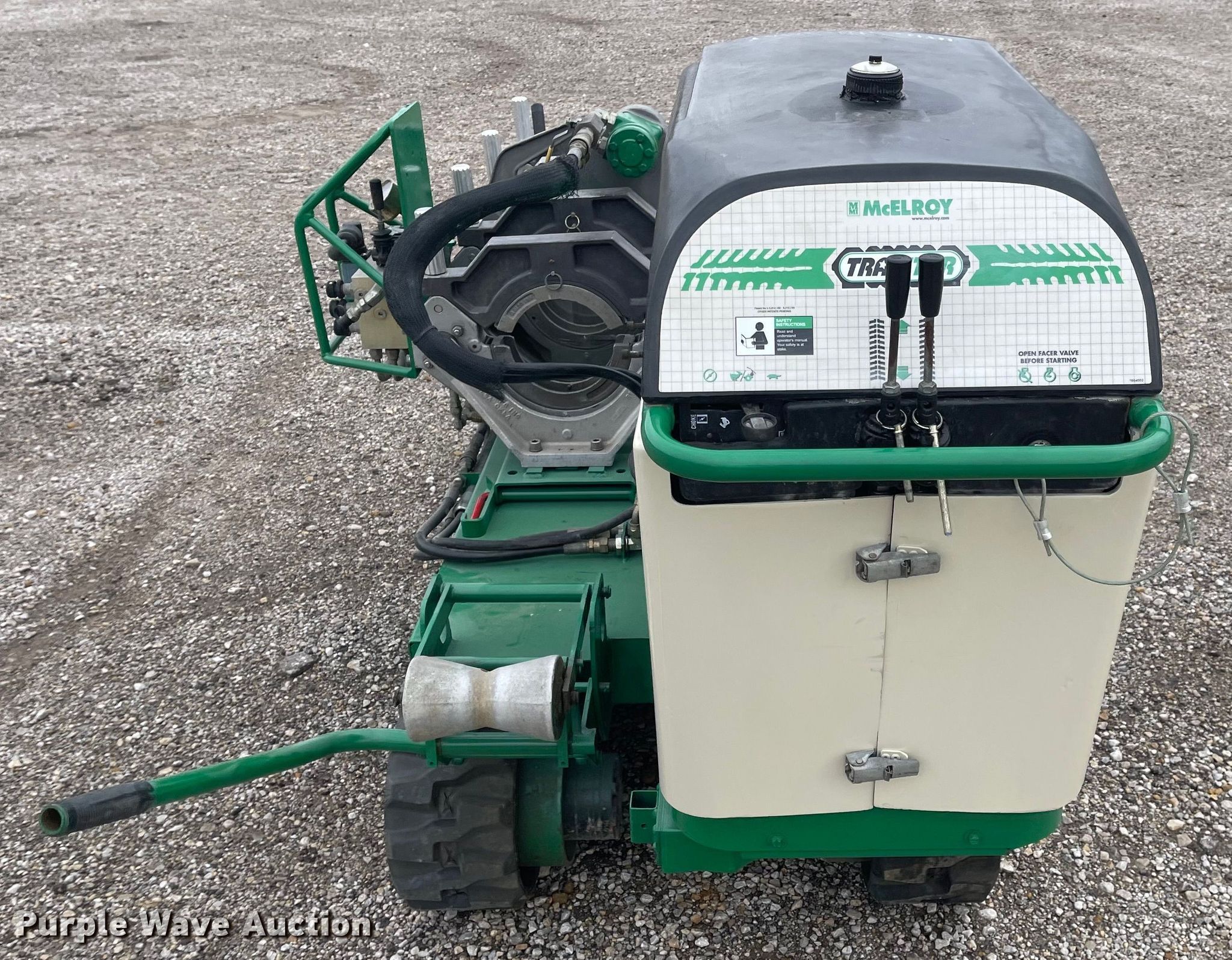 McElroy TracStar 28 pipe fusion machine in Tonganoxie, KS | Item JD9195 ...