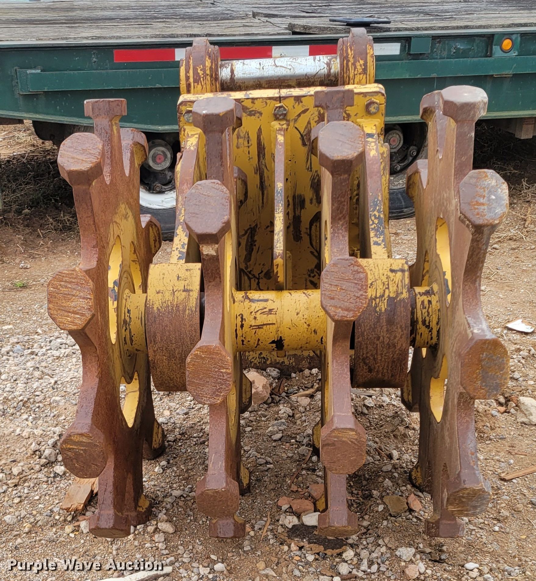 Rockland WE36HP excavator compaction wheel in Slaton, TX | Item LG9316 ...