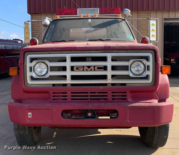 1984 GMC C7000 pumper fire truck in Fort Gibson, OK | Item MH9868 sold ...