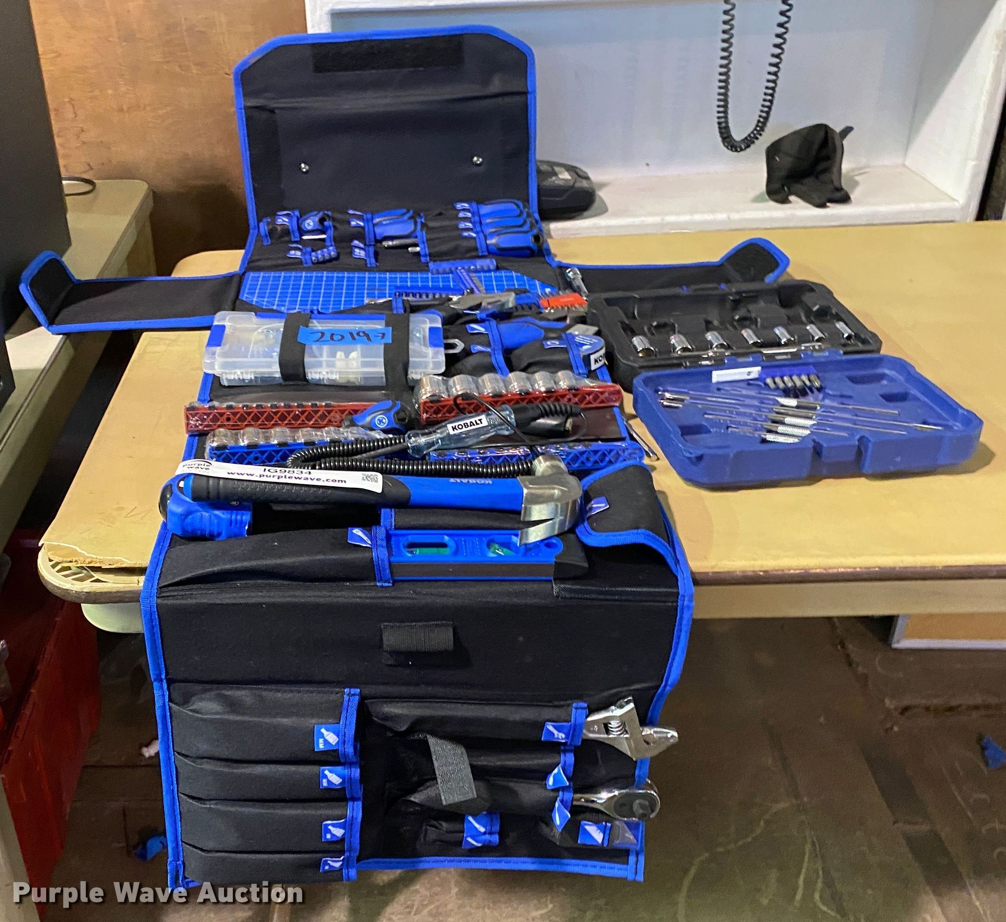 Kobalt tool set in Tulsa, OK | Item IG9834 sold | Purple Wave