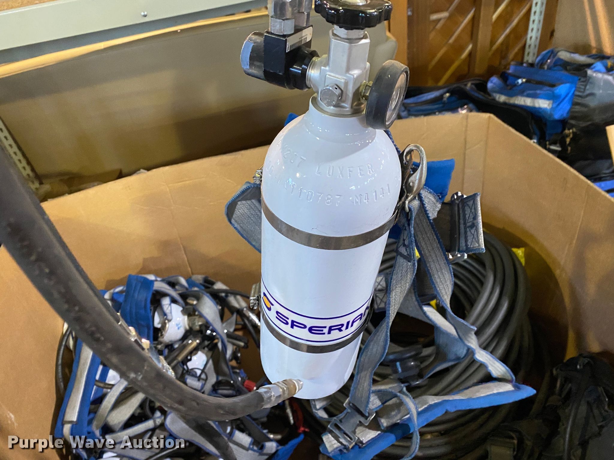 Approximately 15 Sperian SCBA tanks in Tulsa, OK | Item IG9850 sold ...