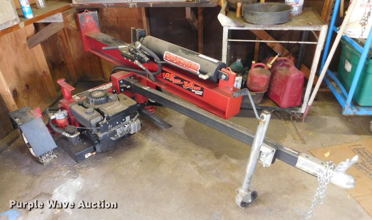 Swisher log splitter in Dodge City, KS | Item GP9596 sold | Purple Wave
