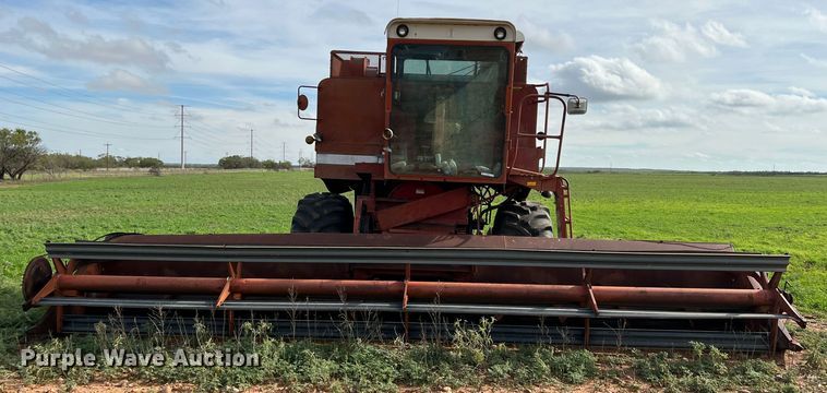 1980 International 1460 combine in Anson , TX | Item LW9247 sold ...