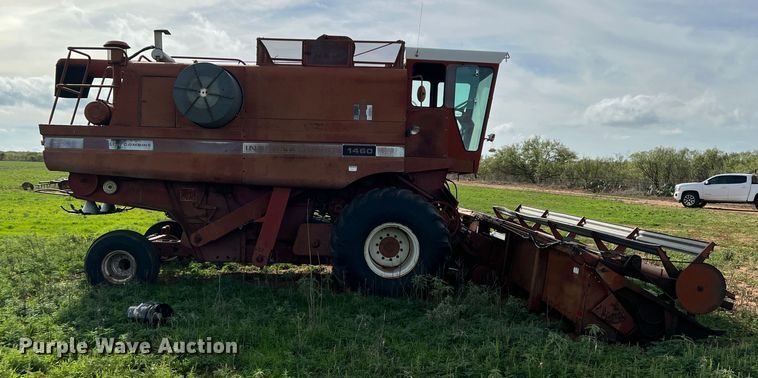 1980 International 1460 combine in Anson , TX | Item LW9247 sold ...