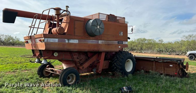 1980 International 1460 combine in Anson , TX | Item LW9247 sold ...