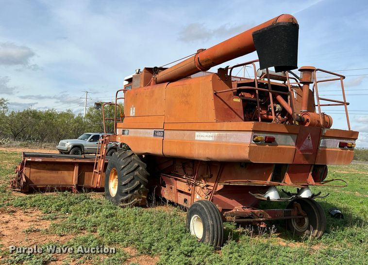 1980 International 1460 combine in Anson , TX | Item LW9247 sold ...