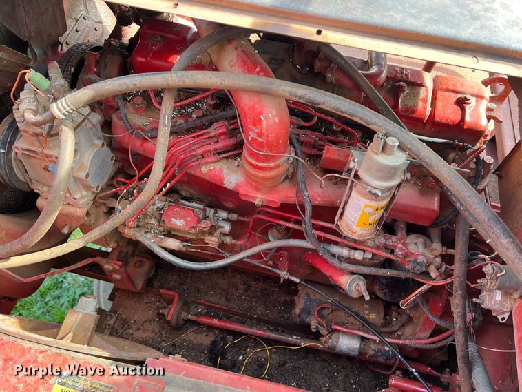 1980 International 1460 combine in Anson , TX | Item LW9247 sold ...