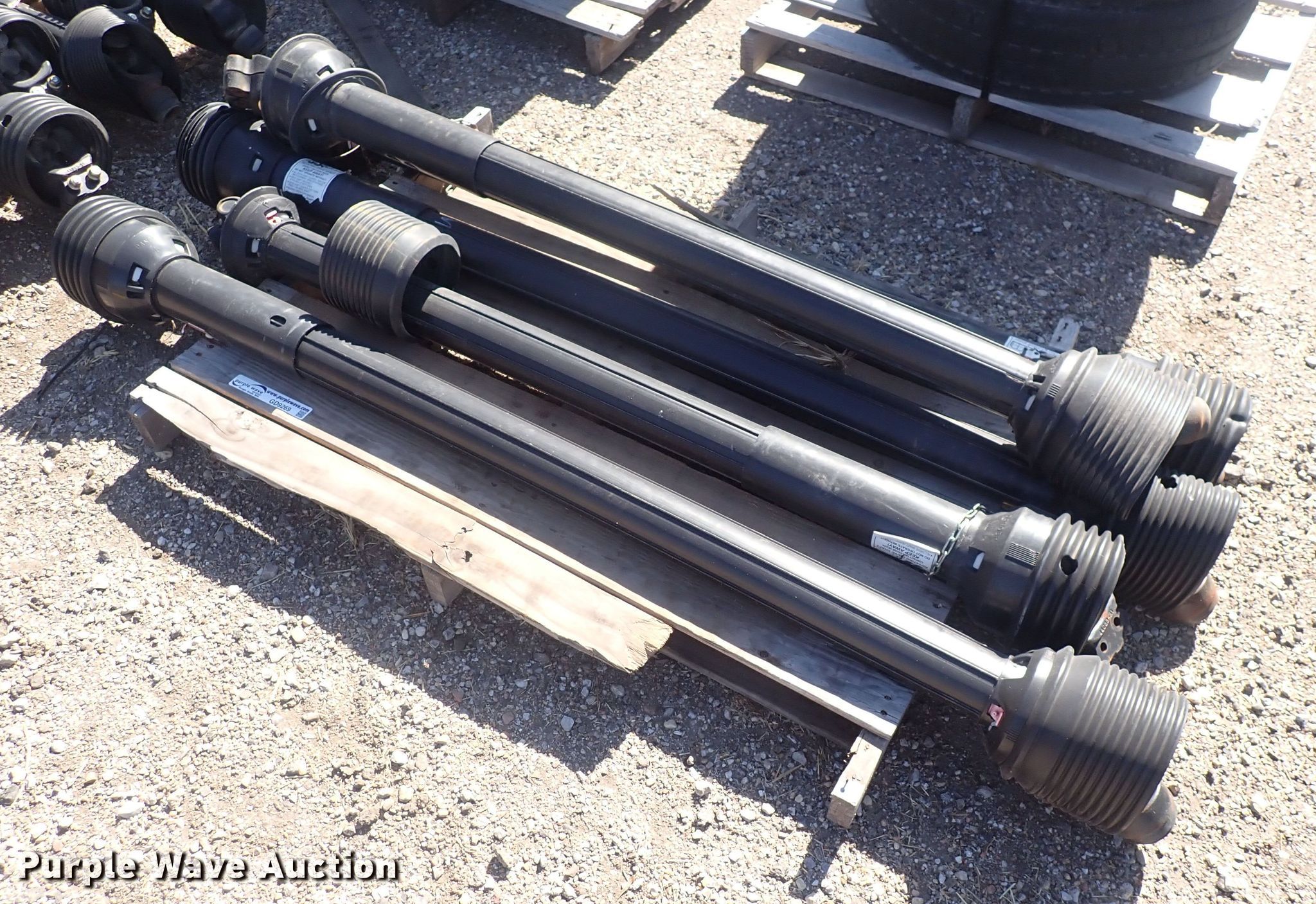 (5) 72"L PTO shafts in Hesston, KS | Item GD9269 sold | Purple Wave