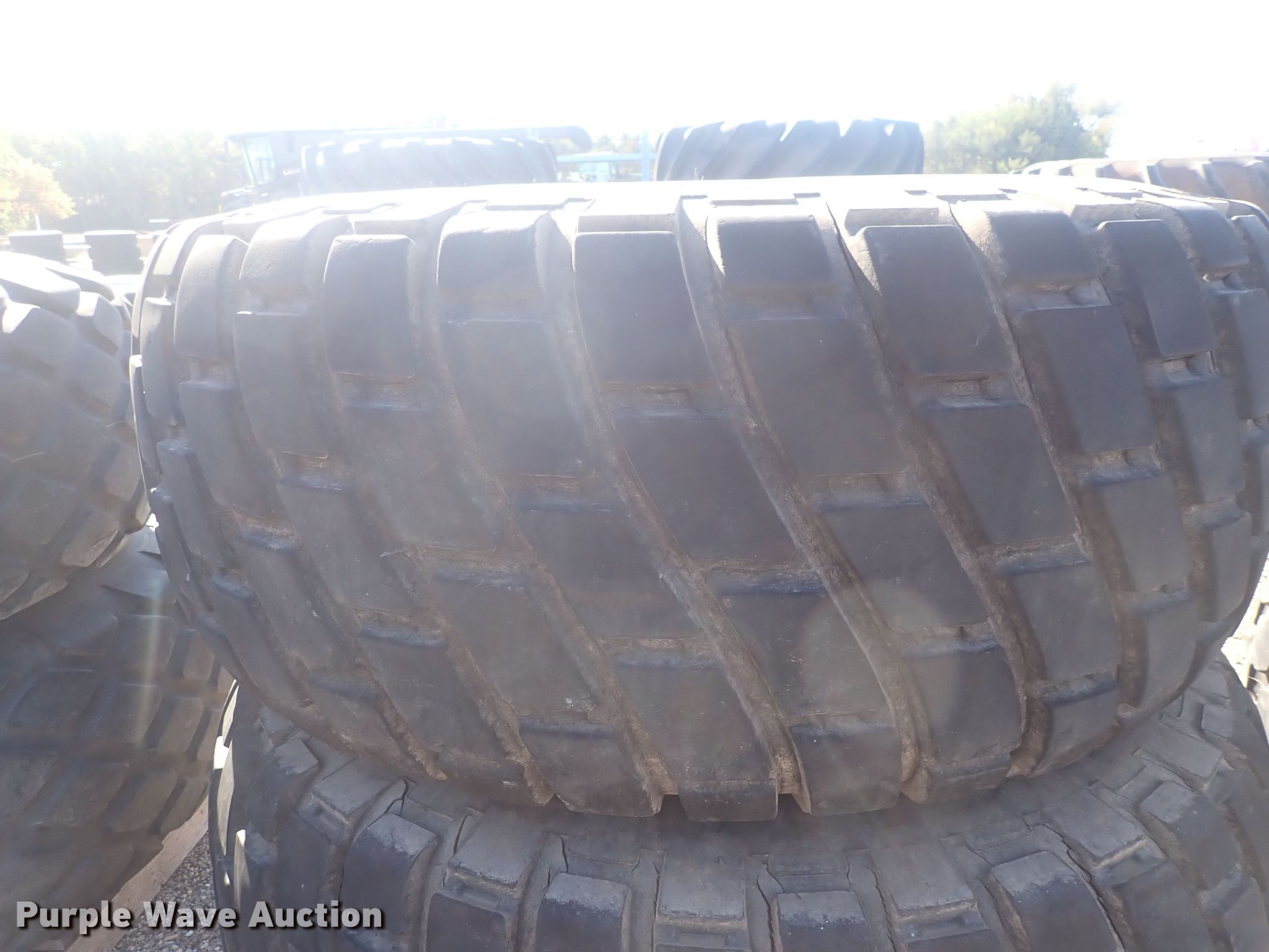 (2) Goodyear 23.1R26 tires and wheels in Hesston, KS | Item GD9296 sold ...