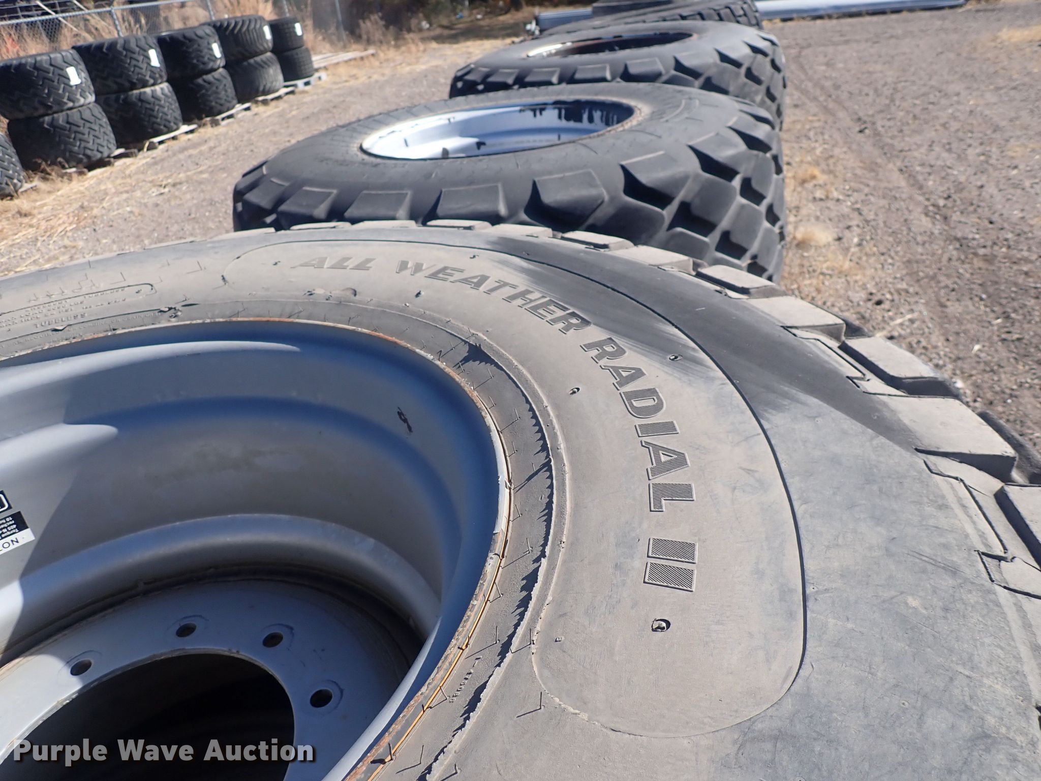 (2) Goodyear 23.1R26 tires and wheels in Hesston, KS | Item GD9296 sold ...