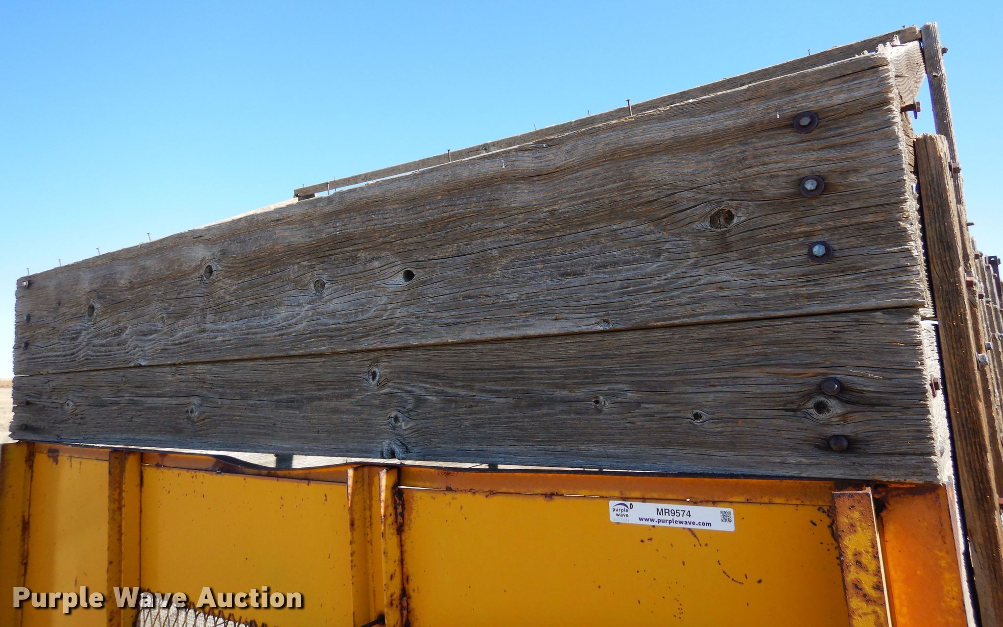 Omaha silage bed in Limon, CO | Item MR9574 sold | Purple Wave