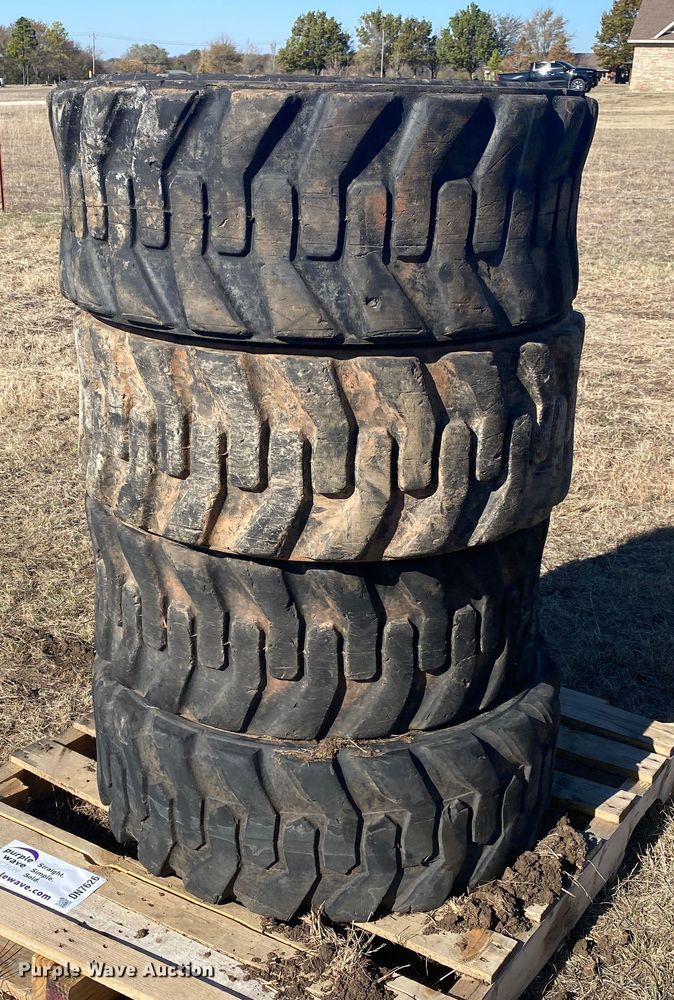 (4) Titan 12-16.5 NHS tires and wheels in Davis, OK | Item DN7626 sold ...