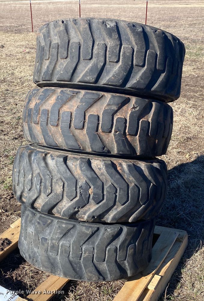 (4) Titan 10-16.5 NHS tires and wheels in Davis, OK | Item DN7630 sold ...