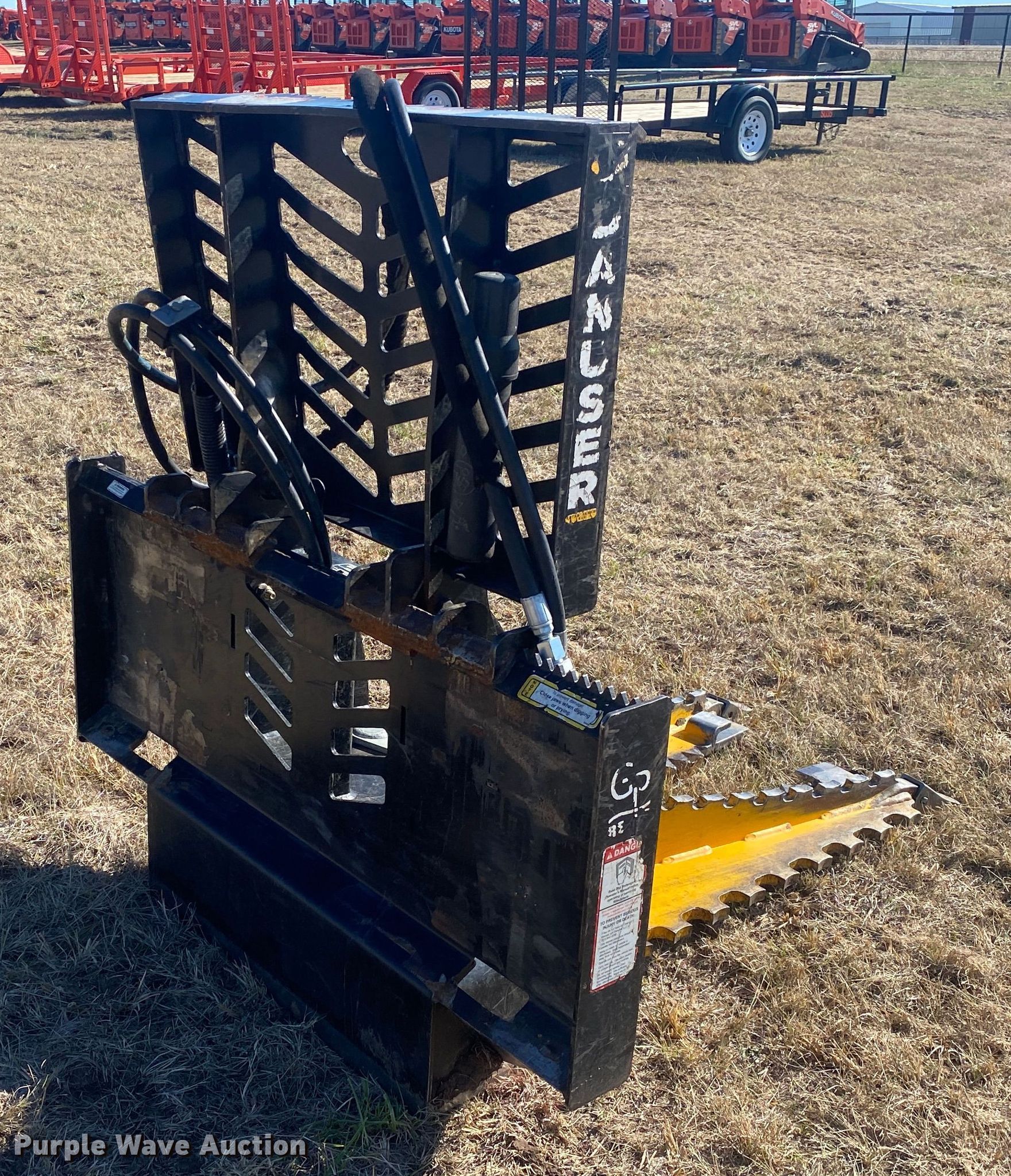 Danuser Intimidator skid steer tree shear in Davis, OK | Item DN7623 ...