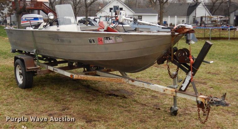 1978 Sea Nymph boat in Rochester, MN | Item AF9467 sold | Purple Wave
