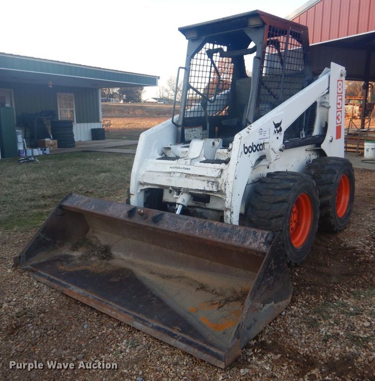 1991 Bobcat 853 skid steer loader in Braggs, OK | Item DO1425 sold ...