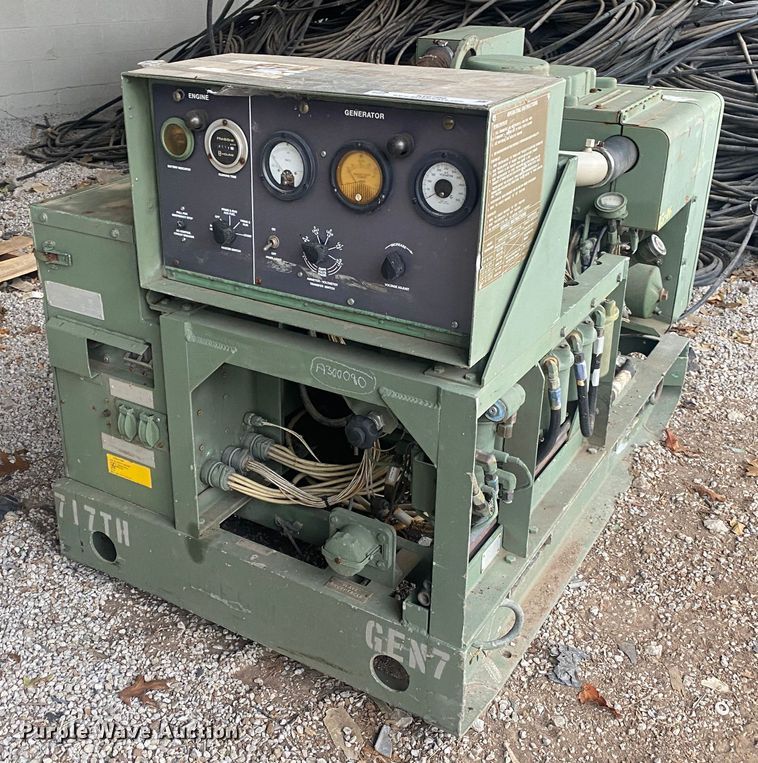 1982 John R Hollingsworth Co. MEP 002A generator in Bixby, OK | Item ...