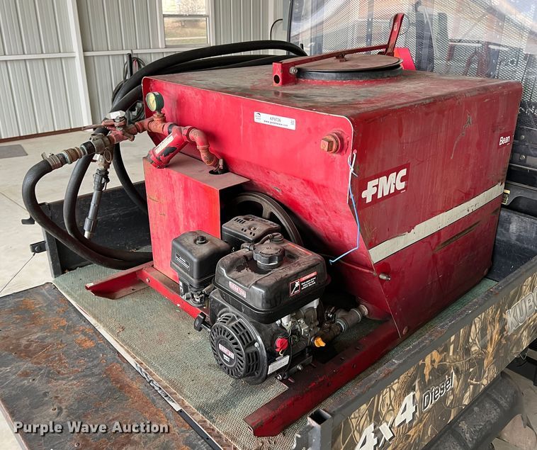 FMC Bean sprayer in Wann, OK | Item KF9726 sold | Purple Wave