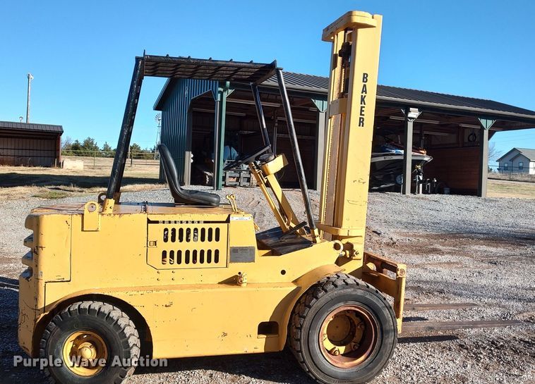 Baker FJF-060 forklift in Norman, OK | Item LK9379 sold | Purple Wave