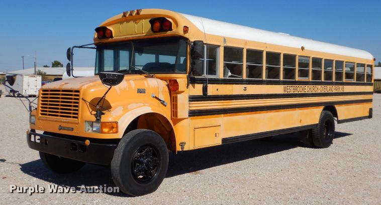 1996 International 3800 school bus in Woodward, OK | Item LU9661 sold ...
