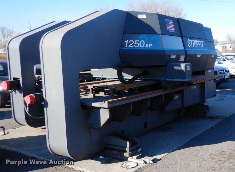 Strippit Machinery 1250XP/20QS turret punch press in Rochester, MN ...