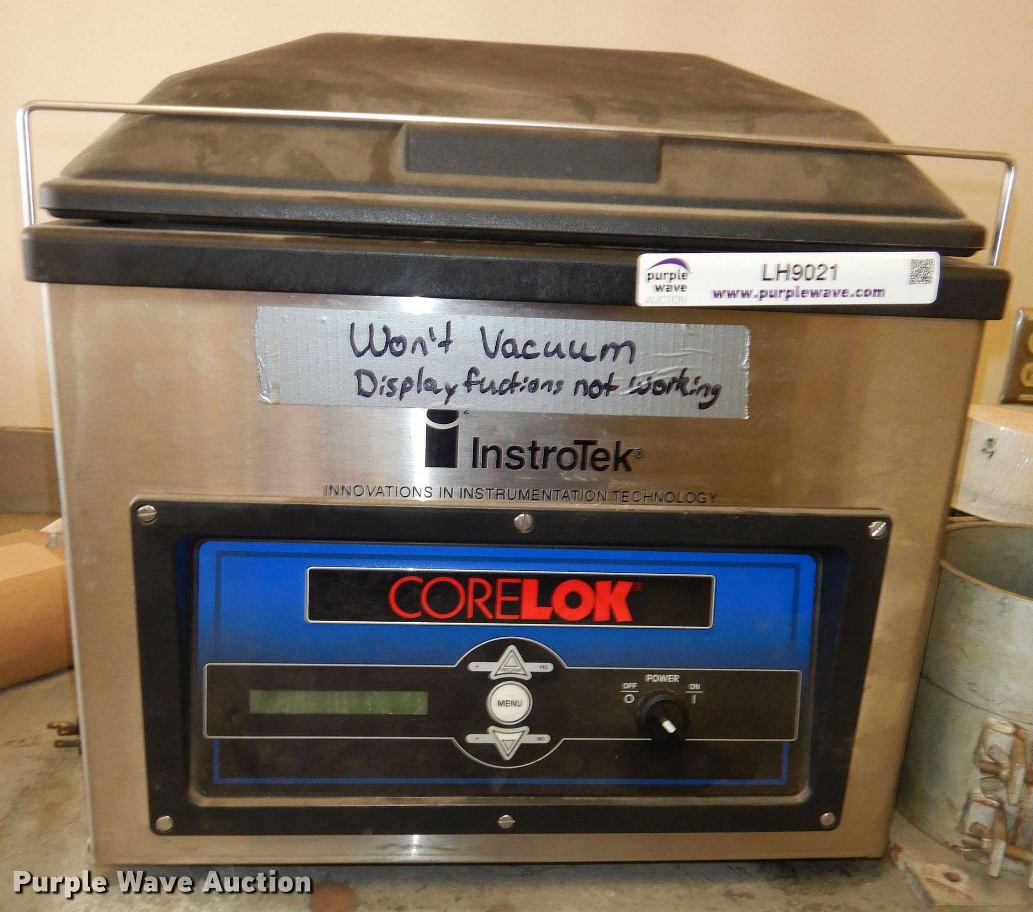 CoreLok InstroTek asphalt density measurement system in Topeka, KS ...