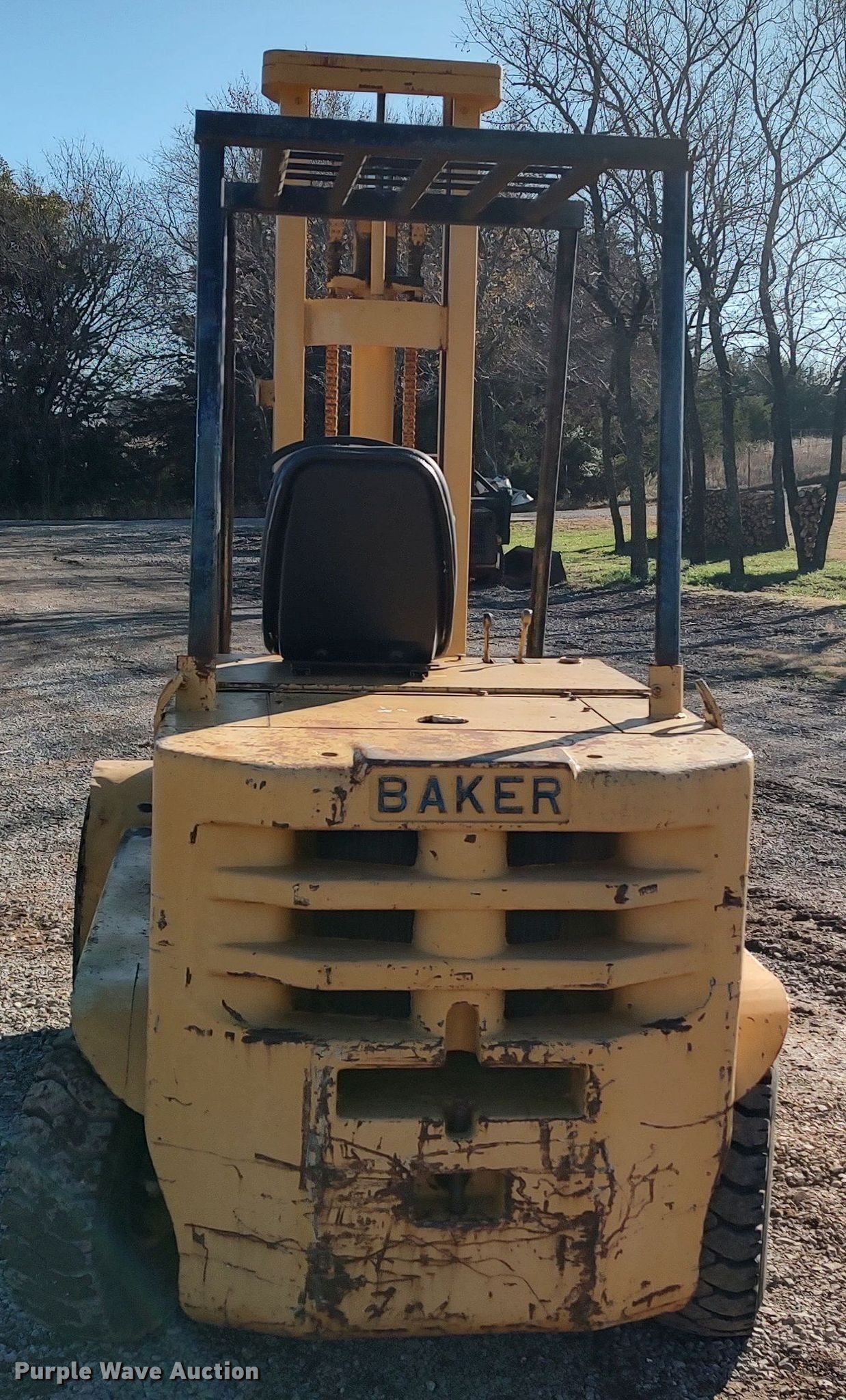 Baker FJF-060 forklift in Norman, OK | Item LK9379 sold | Purple Wave