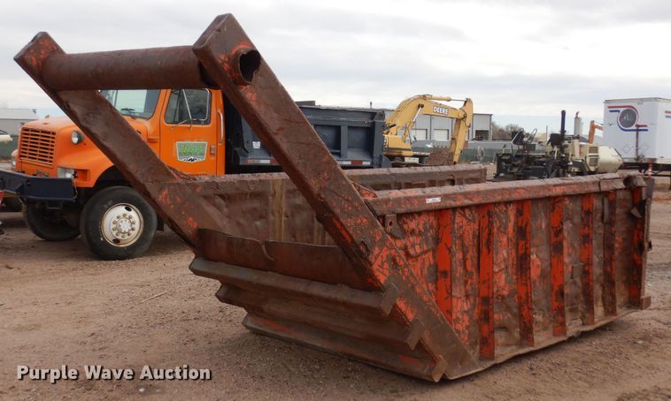 Steel rock box in Colorado Springs, CO | Item MR9636 sold | Purple Wave